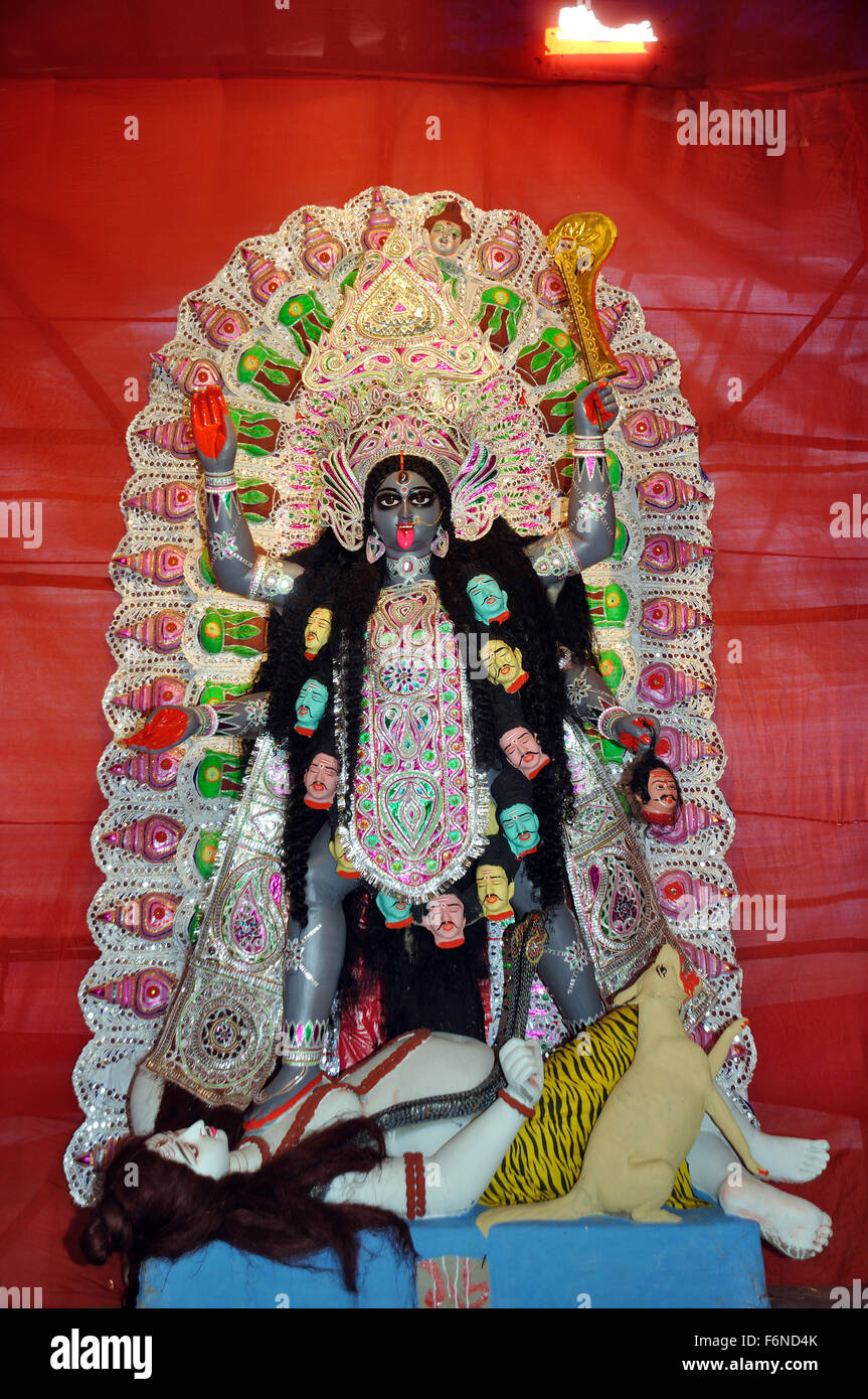 Goddess kali statue hi-res stock photography and images - Alamy