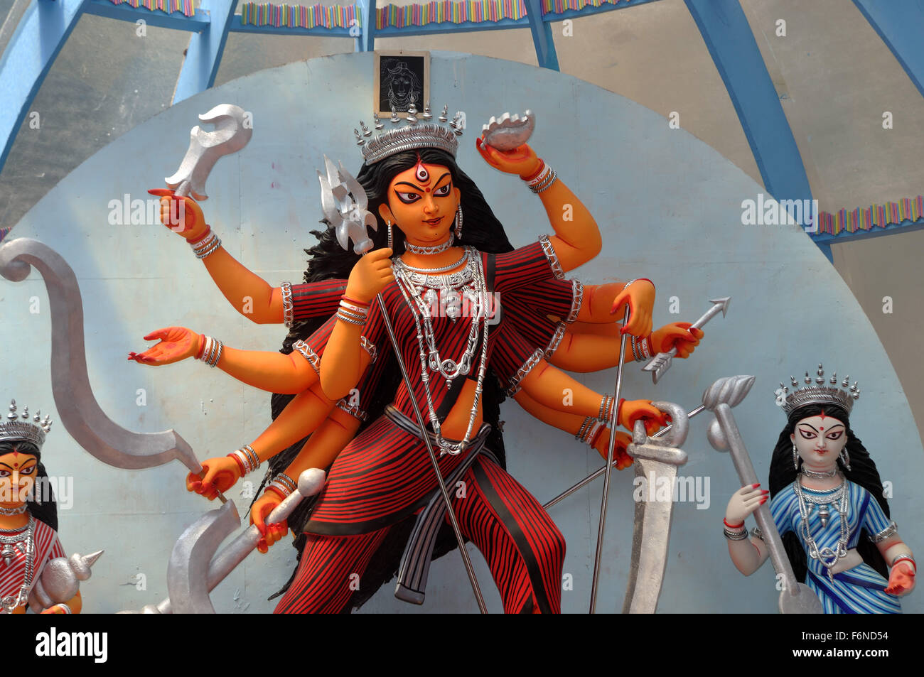 Goddess of durga, kolkata, west bengal, india, asia Stock Photo - Alamy