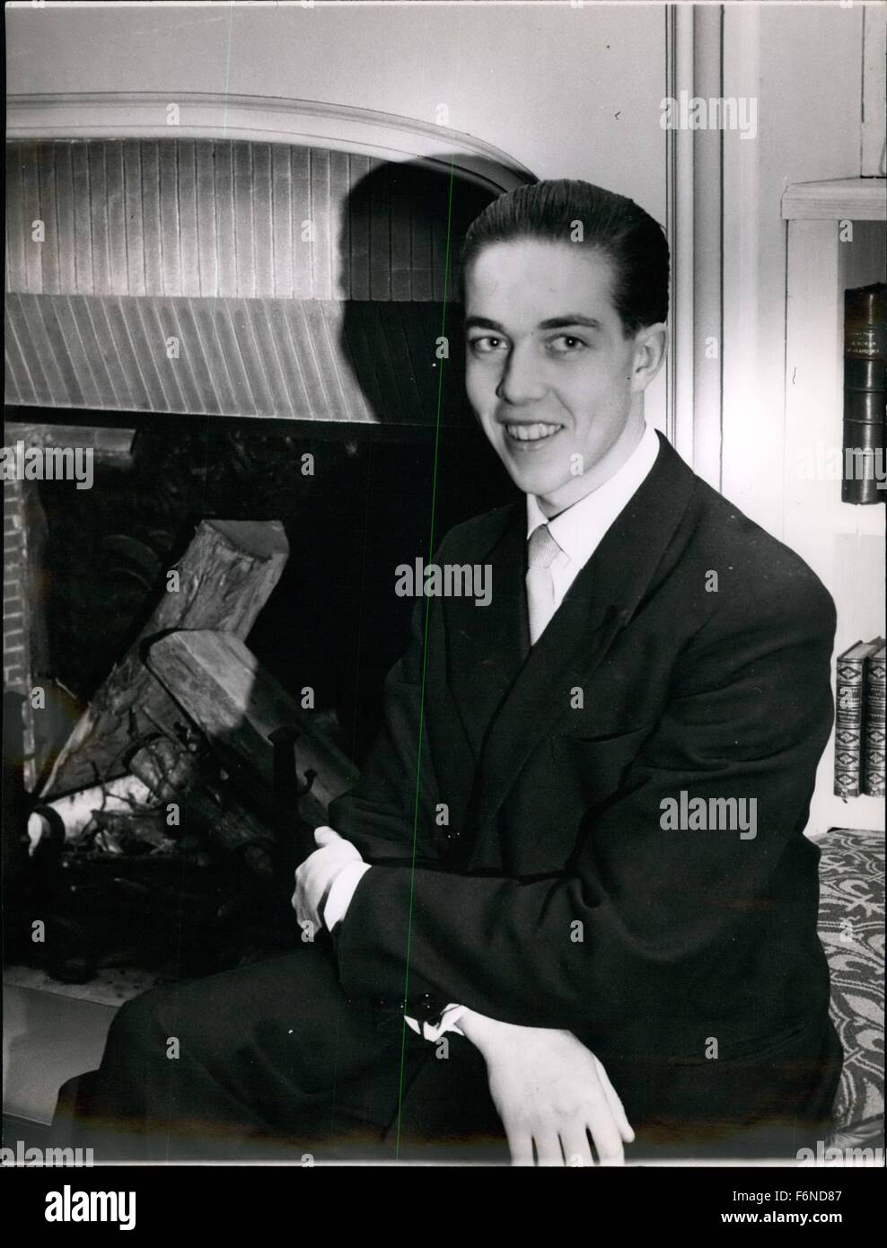 1961 - A portrait of Prince Henri, eldest son of the Count of Paris ...