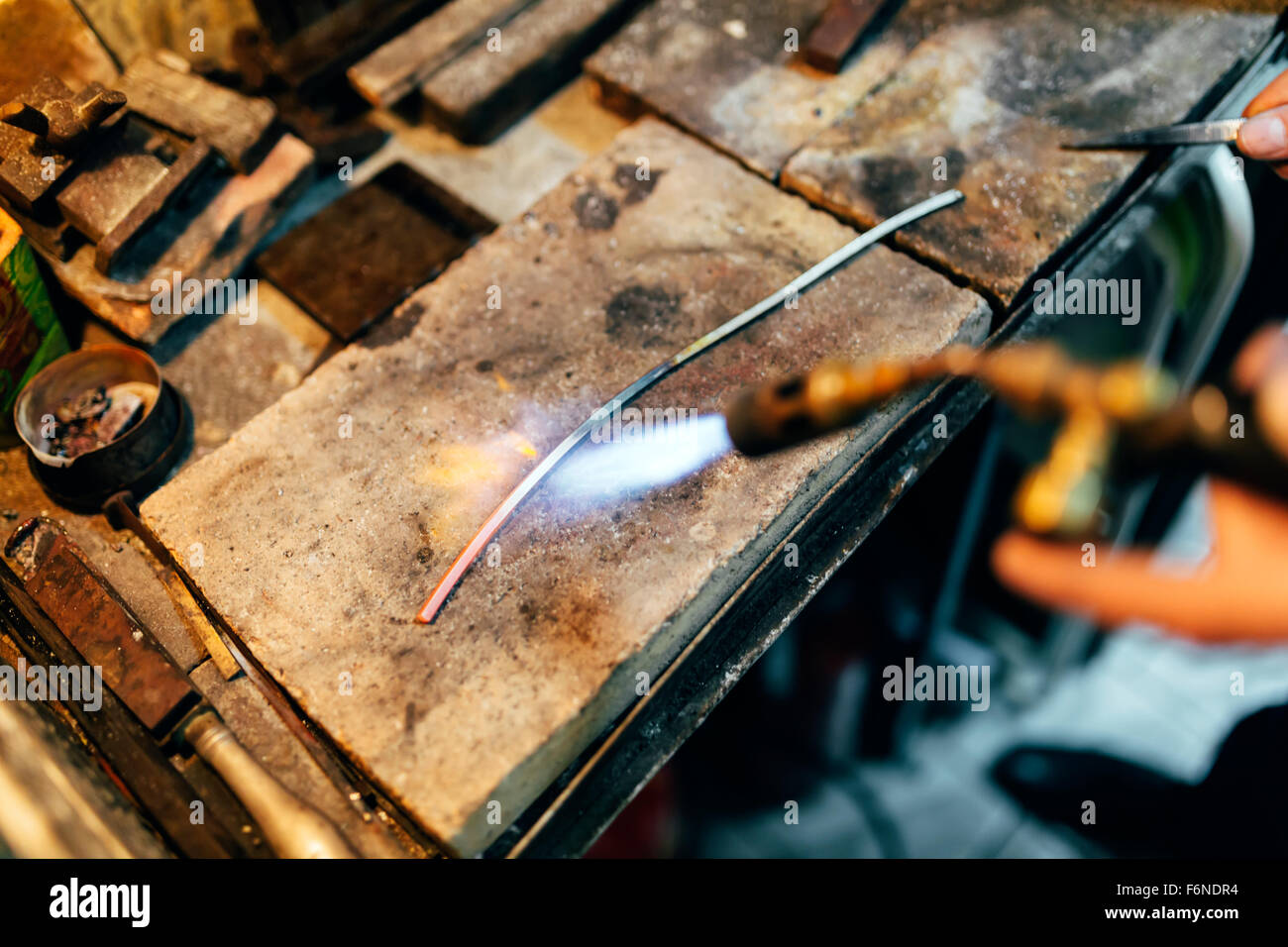 Metal craft hi-res stock photography and images - Alamy