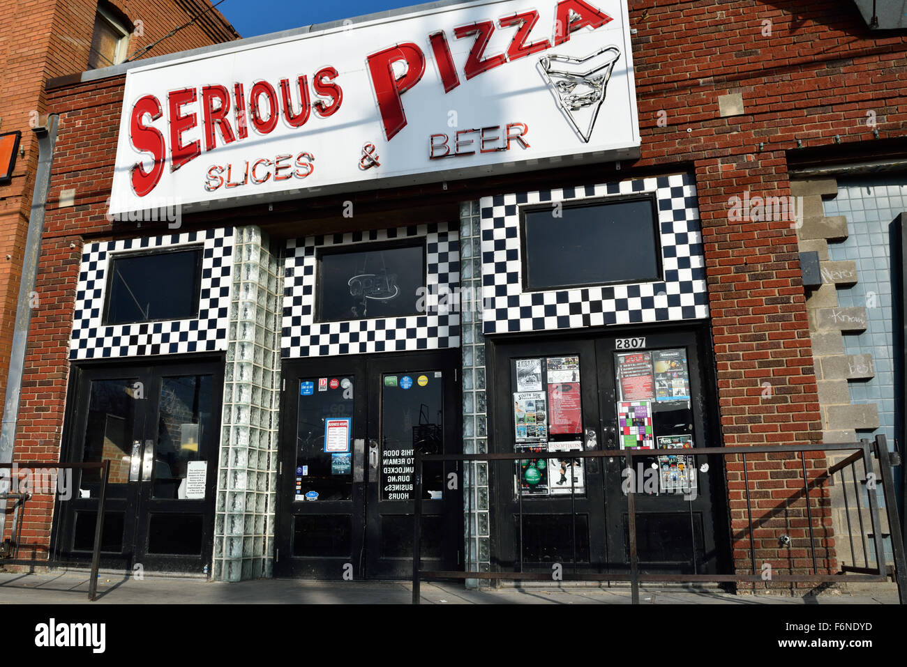 Serious Pizza on Elm Street sells some of the biggest pizzas in Dallas ...