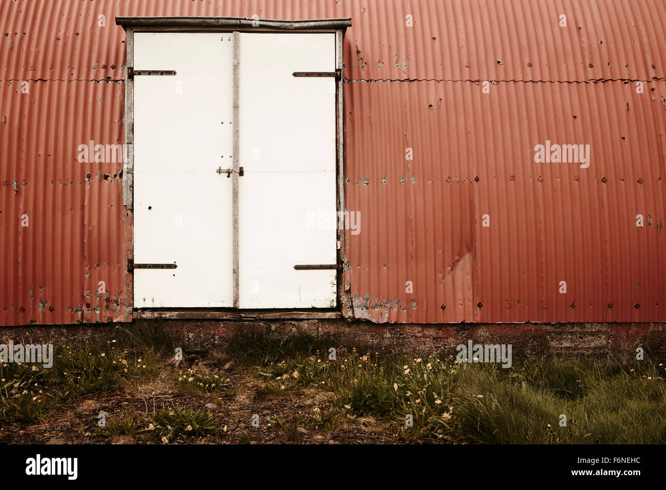 Rusty degraded metal gate hi-res stock photography and images - Alamy