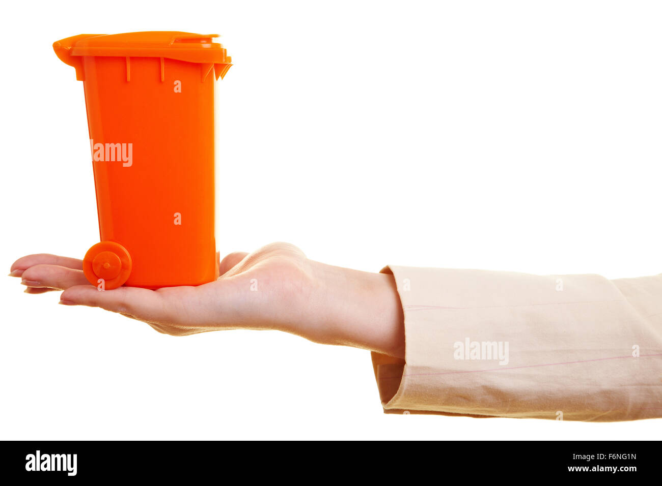 Garbage can Cut Out Stock Images & Pictures - Alamy