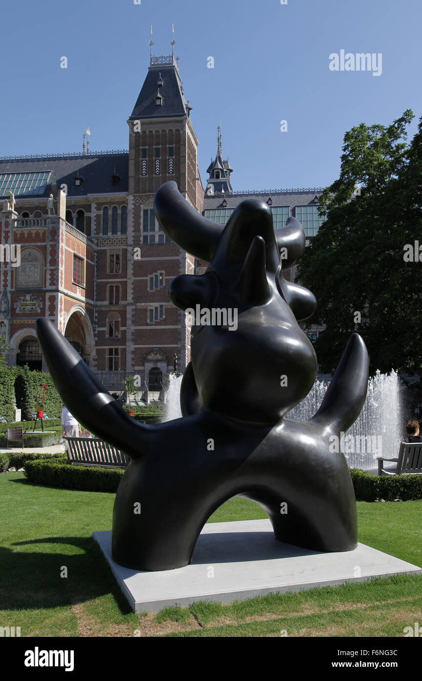 Lunar Bird Oiseau Lunaire by Joan Miró at the Rijksmuseum Amsterdam ...