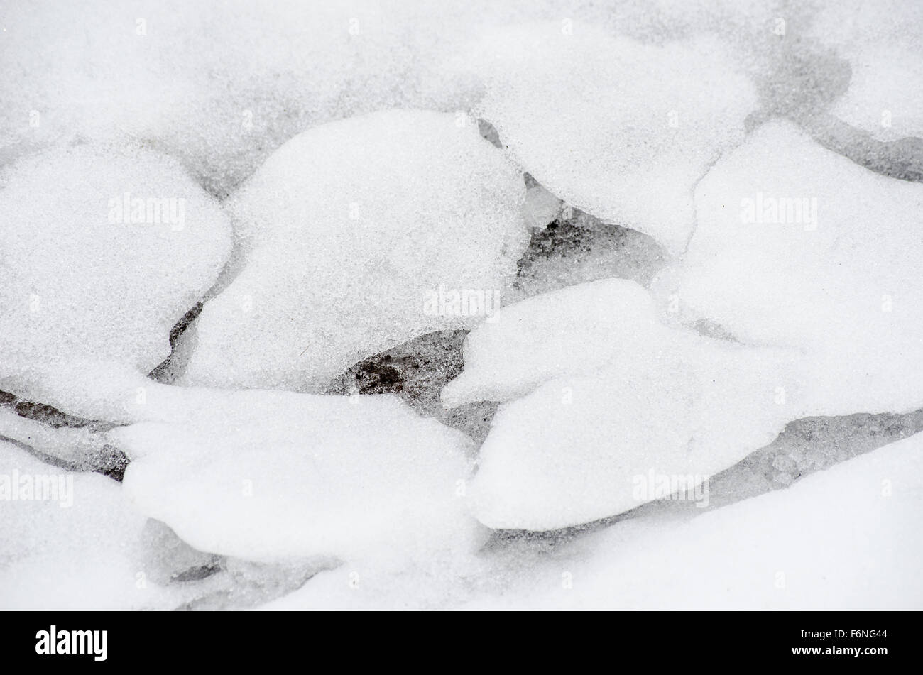hard snow shape Stock Photo - Alamy