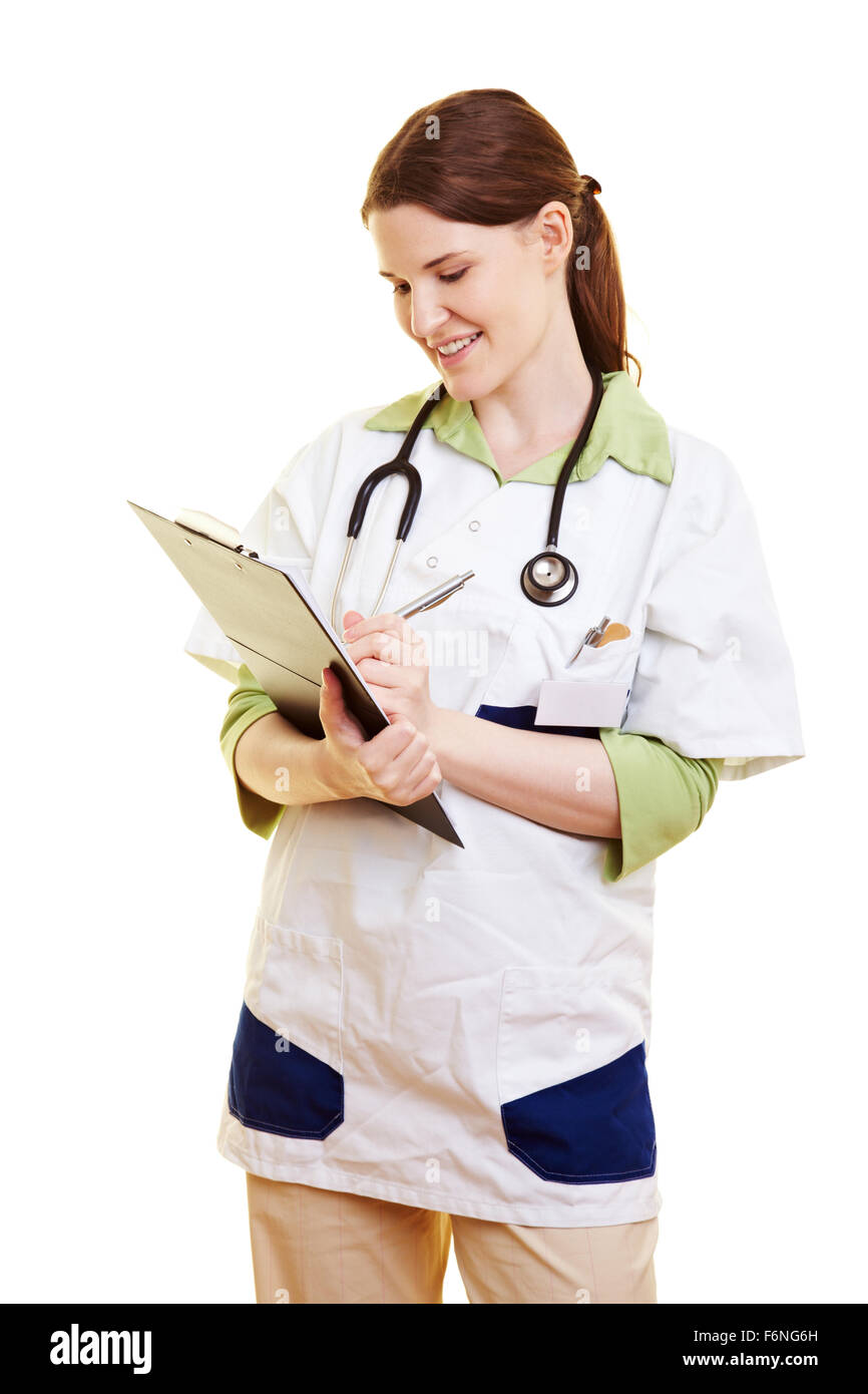 Nursing taking notes hi-res stock photography and images - Alamy