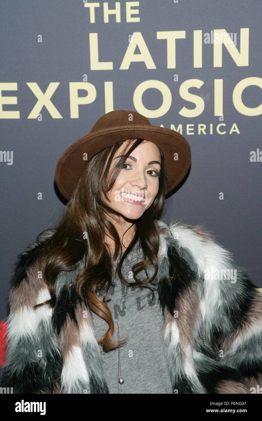 Sharlene Taule at arrivals for THE LATIN EXPLOSION: A NEW AMERICA ...