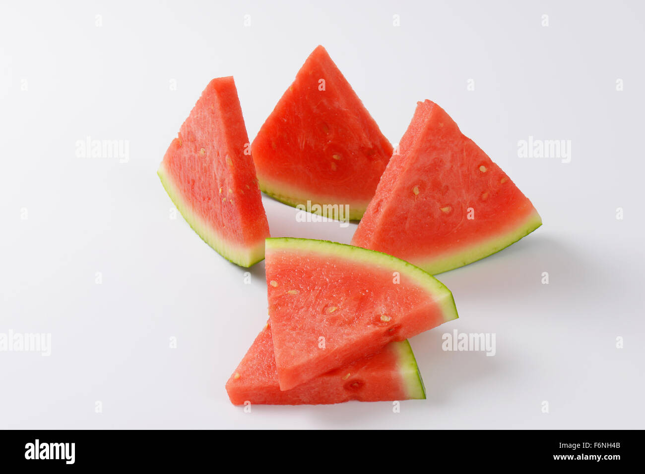Watermelon fruit triangle slice hi-res stock photography and images - Alamy
