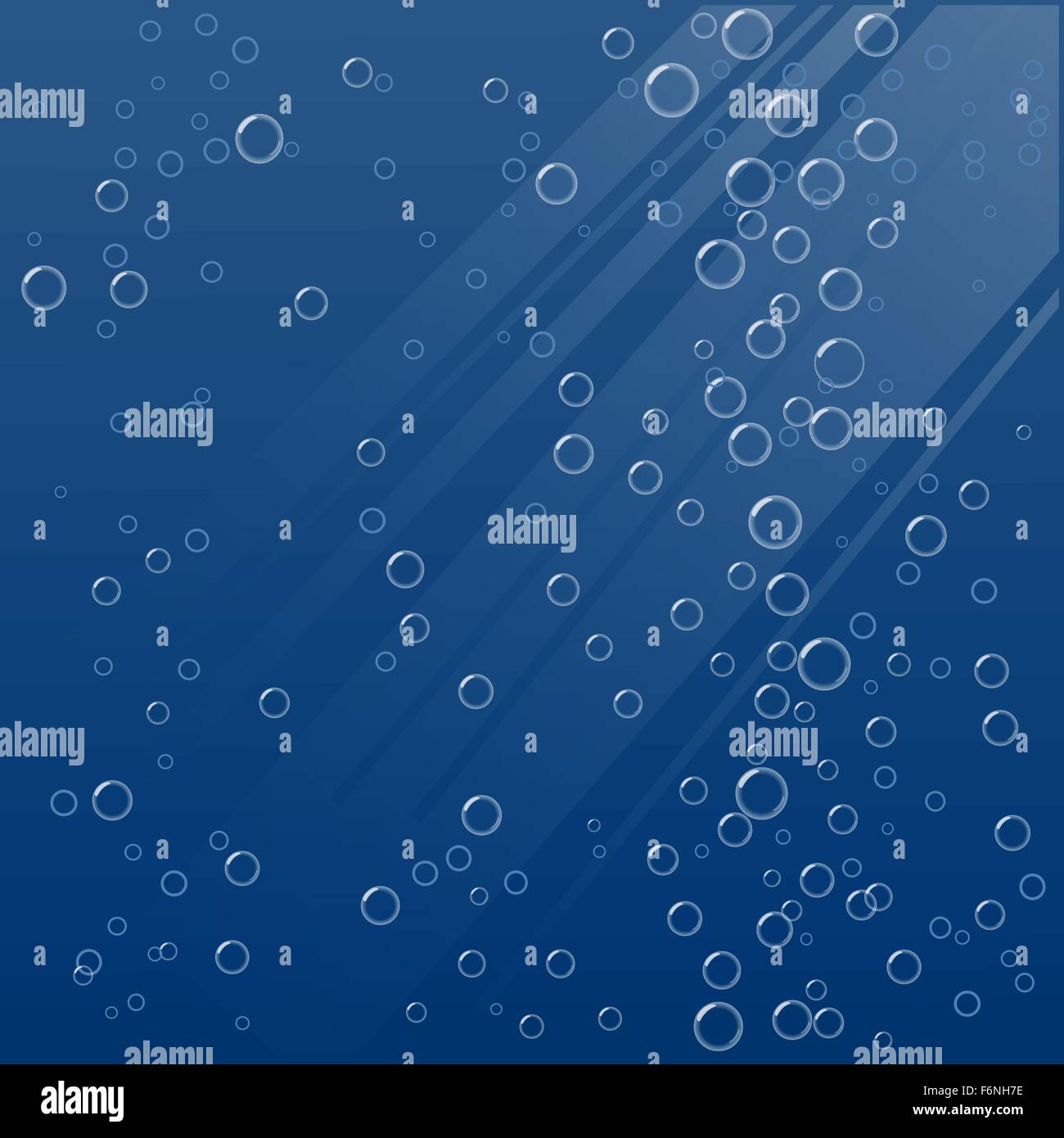 Bubbles underwater. Vector illustration Stock Vector Image & Art - Alamy