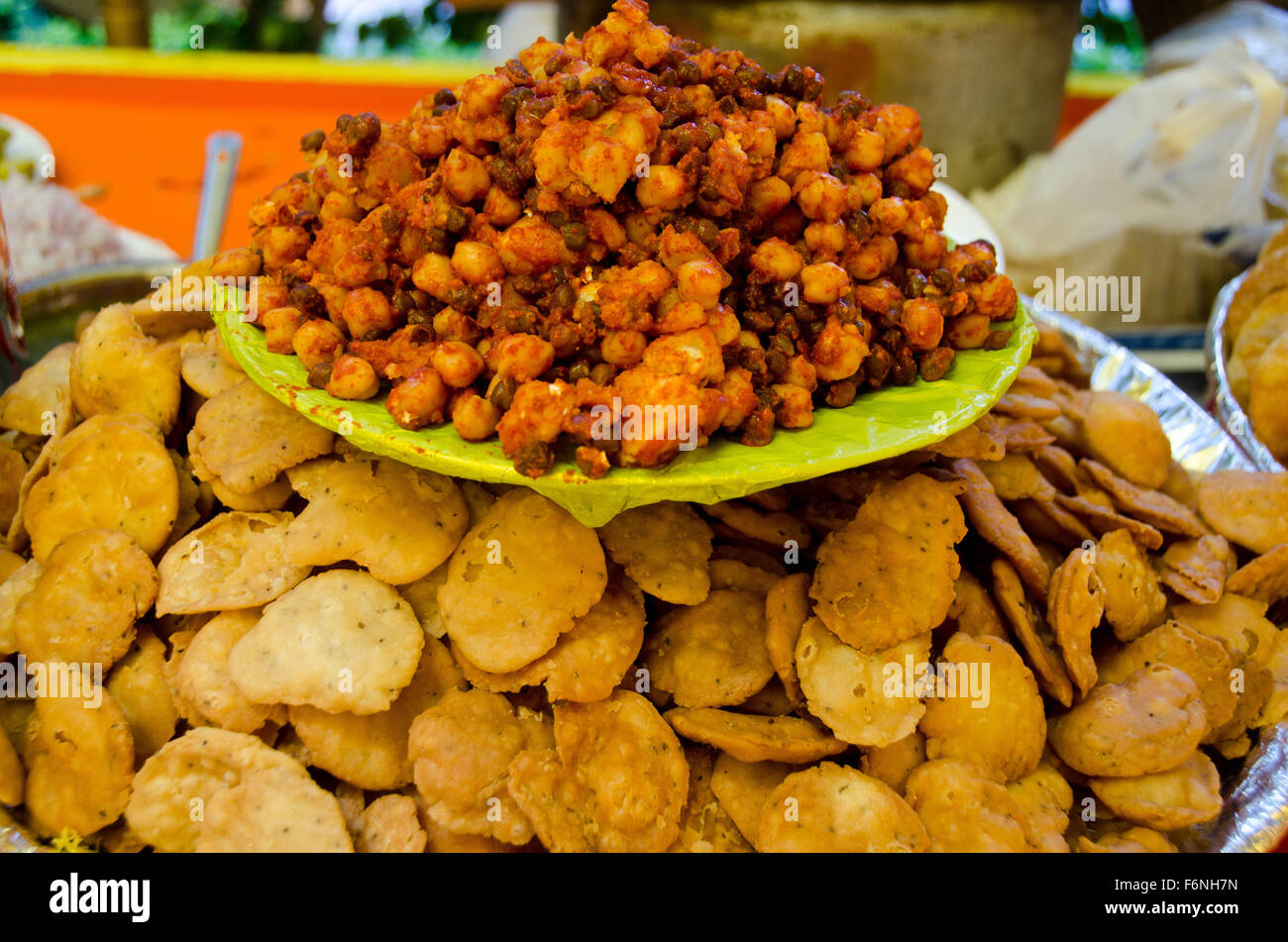 Chana masala snack, india, asia Stock Photo - Alamy
