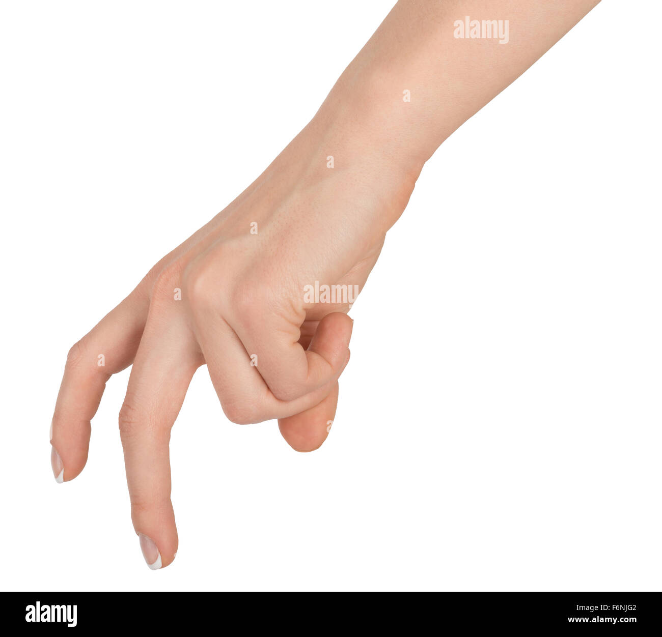 Woman arm isolated hi-res stock photography and images - Alamy