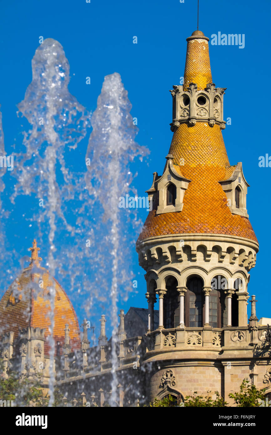 Cases Rocamora, Passeig de Gracia, Plaça de Catalunya, Barcelona ...