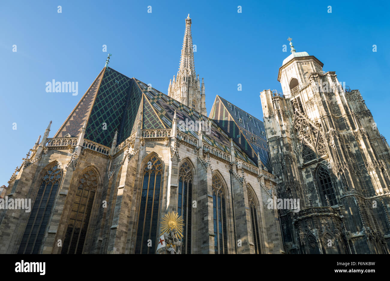 Austria, Vienna, the St Stephen's Cathedral south side Stock Photo - Alamy