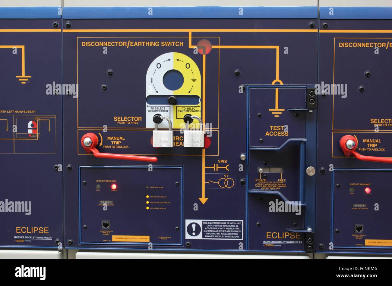 Switch gear and panels Stock Photo - Alamy