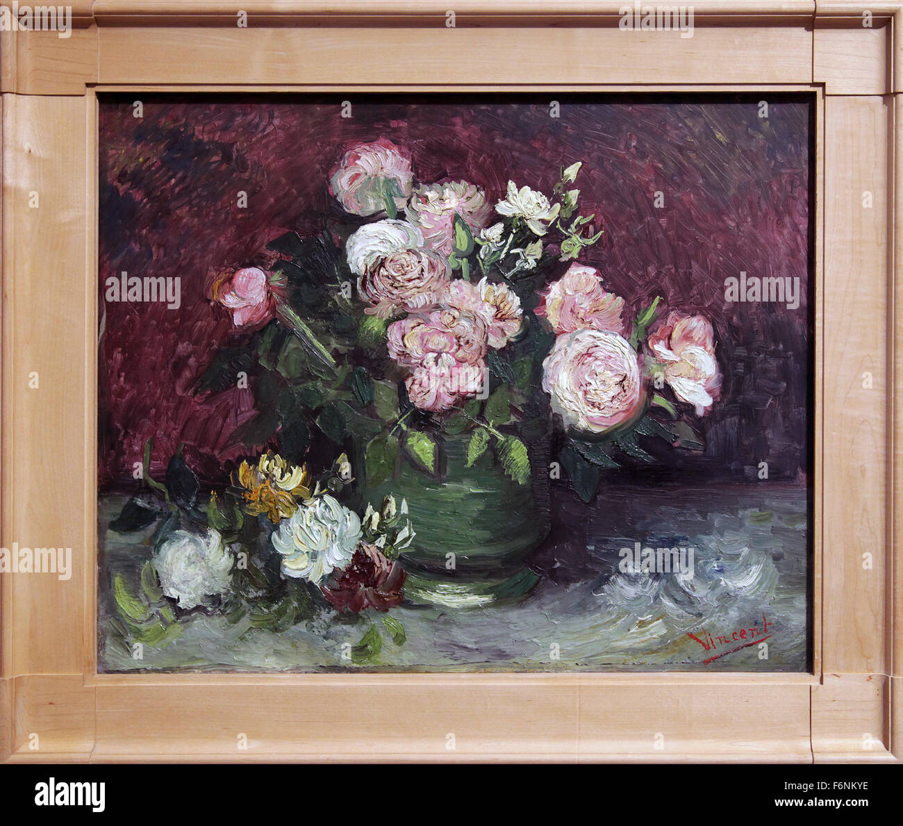 Roses Vincent Van Gogh High Resolution Stock Photography and Images - Alamy