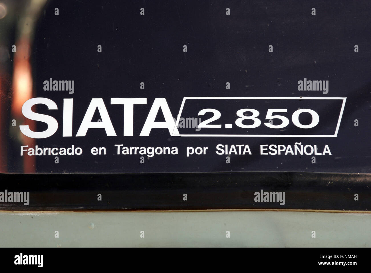 Seat 600 Siata 2850 van, customized by Siata Española S.A. License by ...