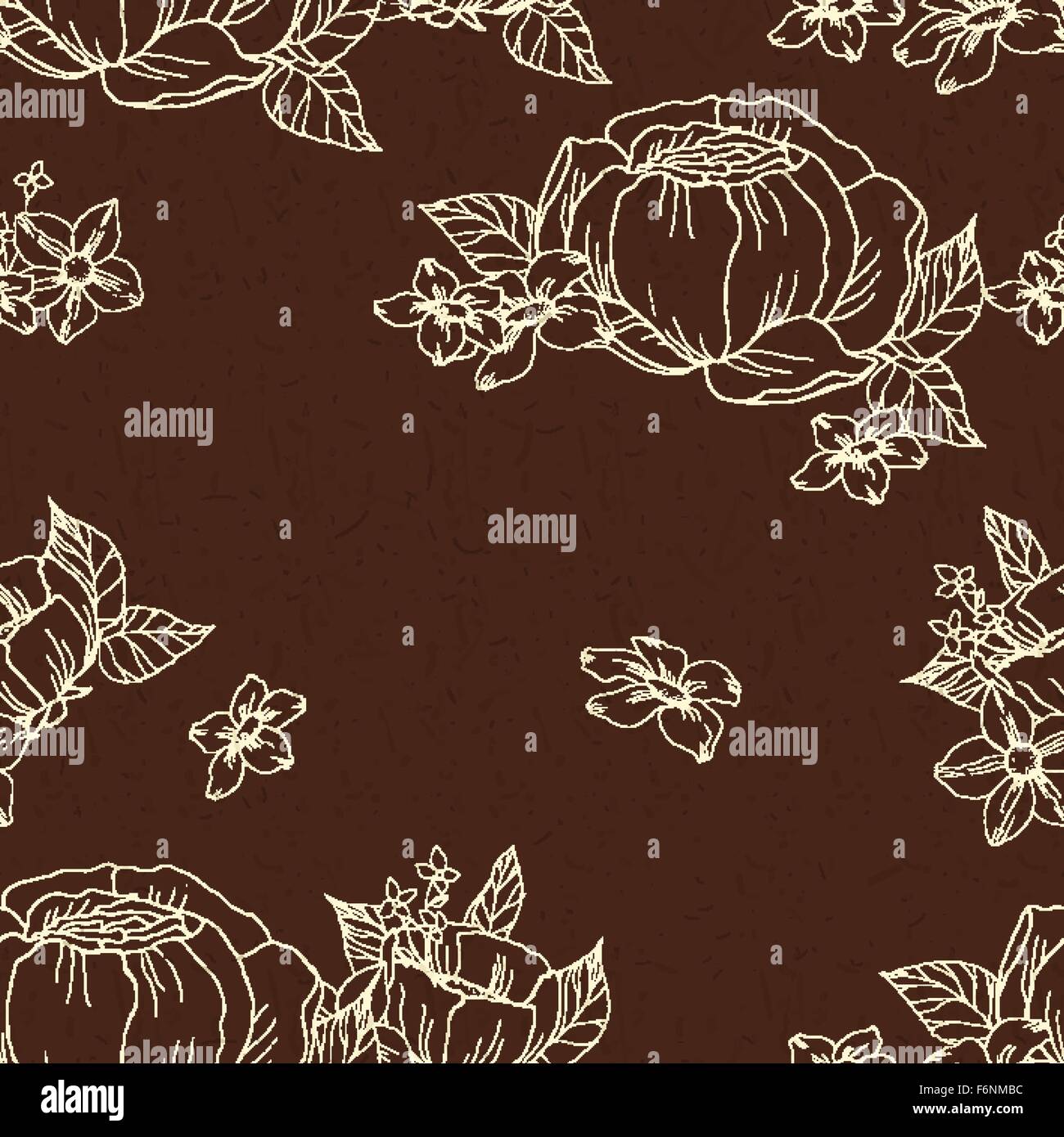 Continuous floral garland hi-res stock photography and images - Alamy