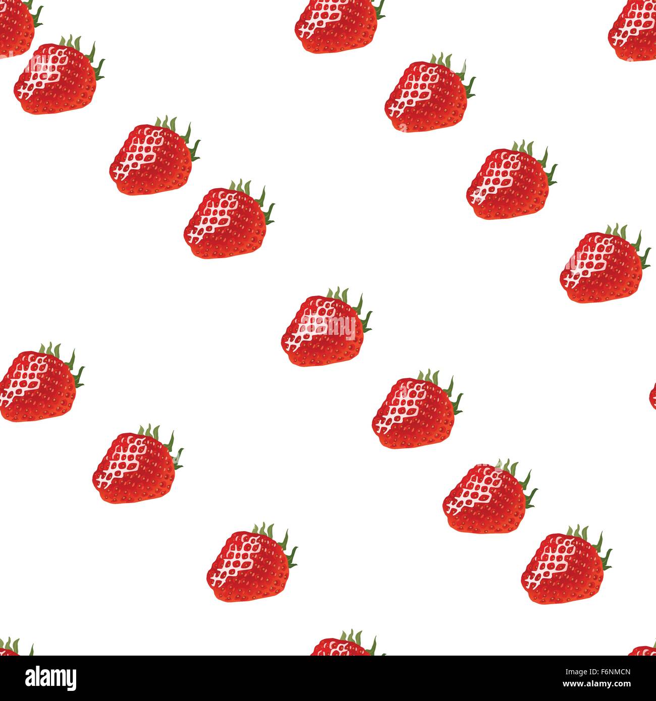 Seamless pattern with strawberry Stock Vector Image & Art - Alamy