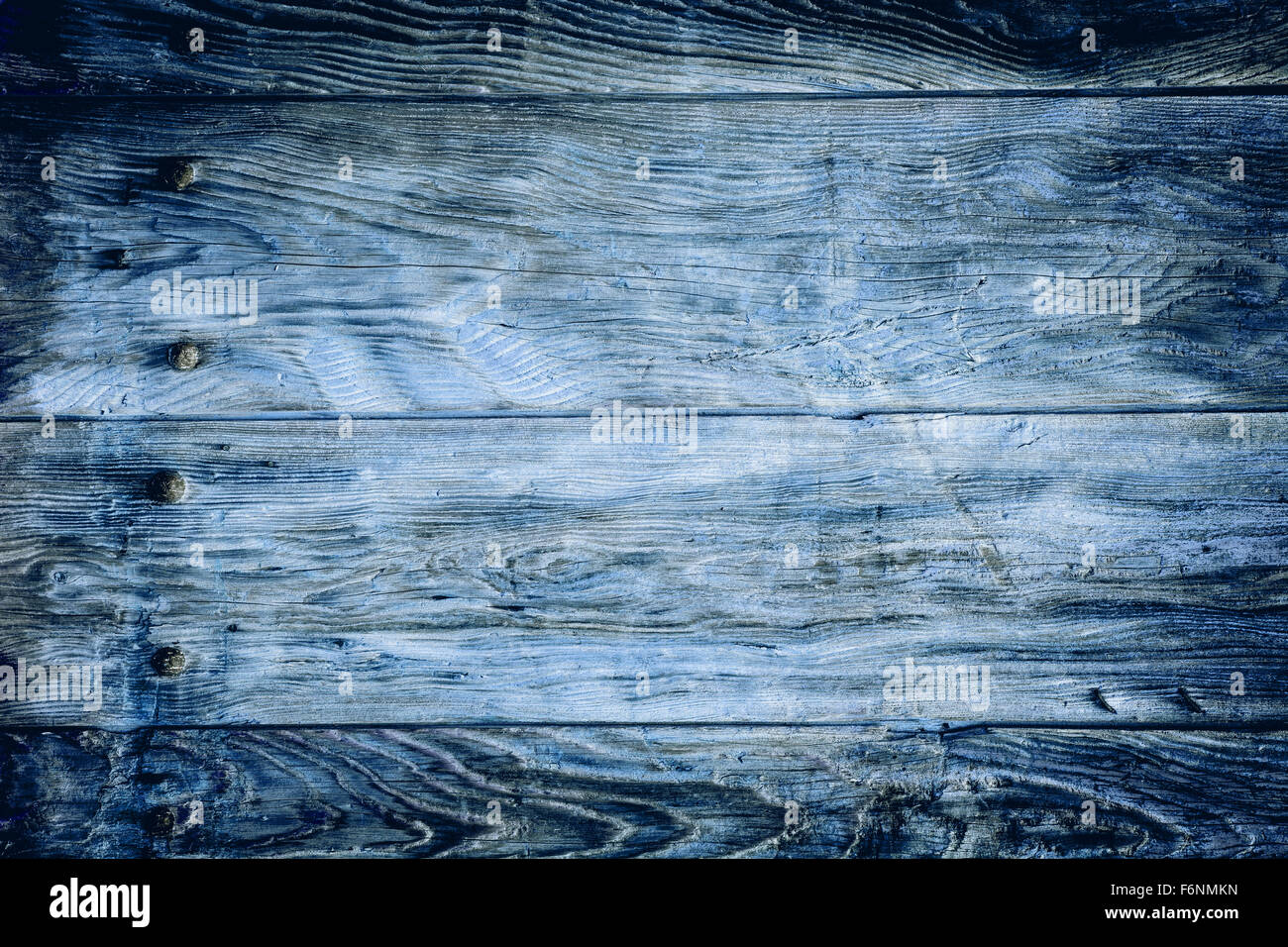 The old blue wood texture with natural patterns Stock Photo - Alamy
