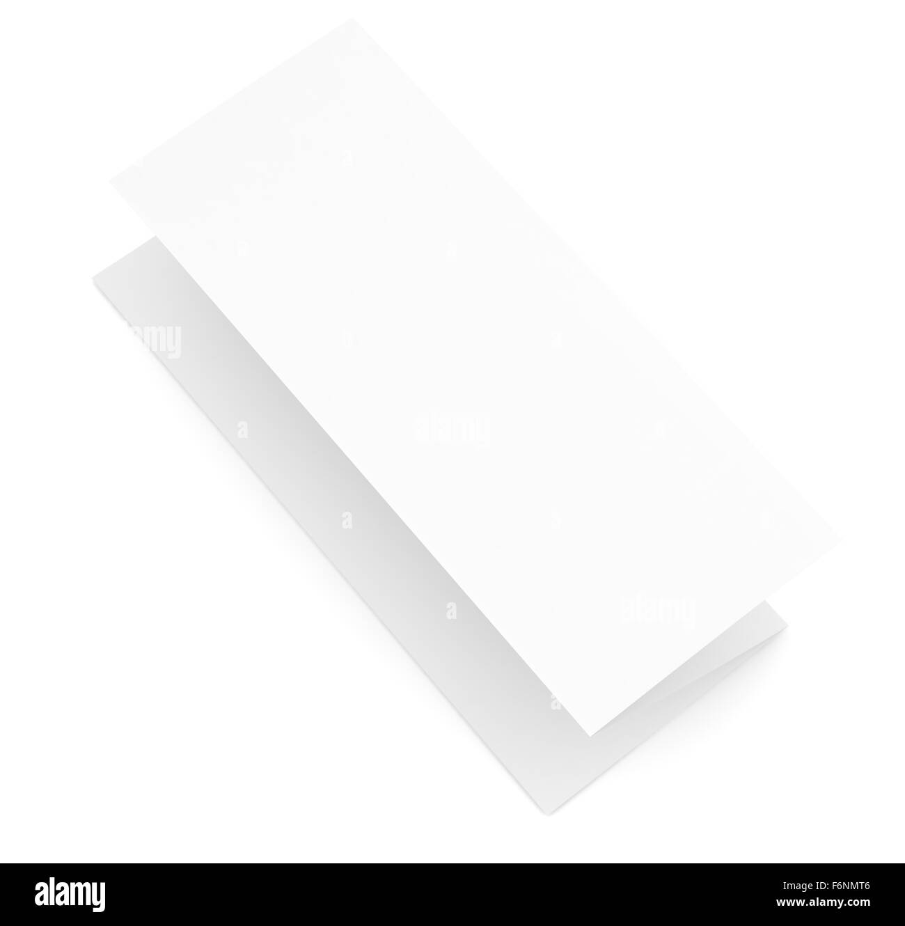 Empty paper booklet Stock Photo - Alamy