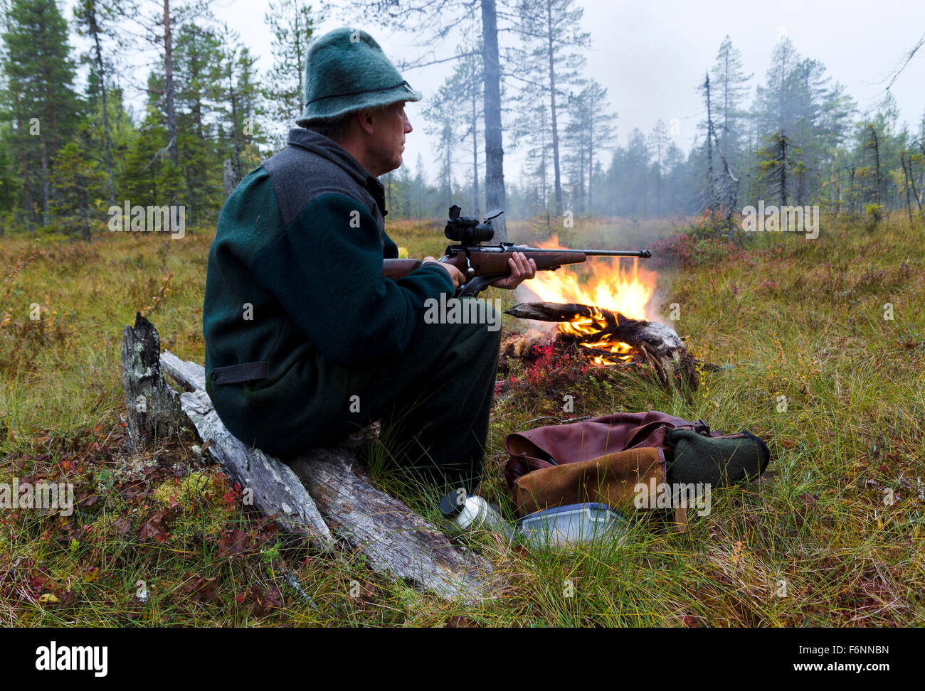 Big game hunter fire hi-res stock photography and images - Alamy