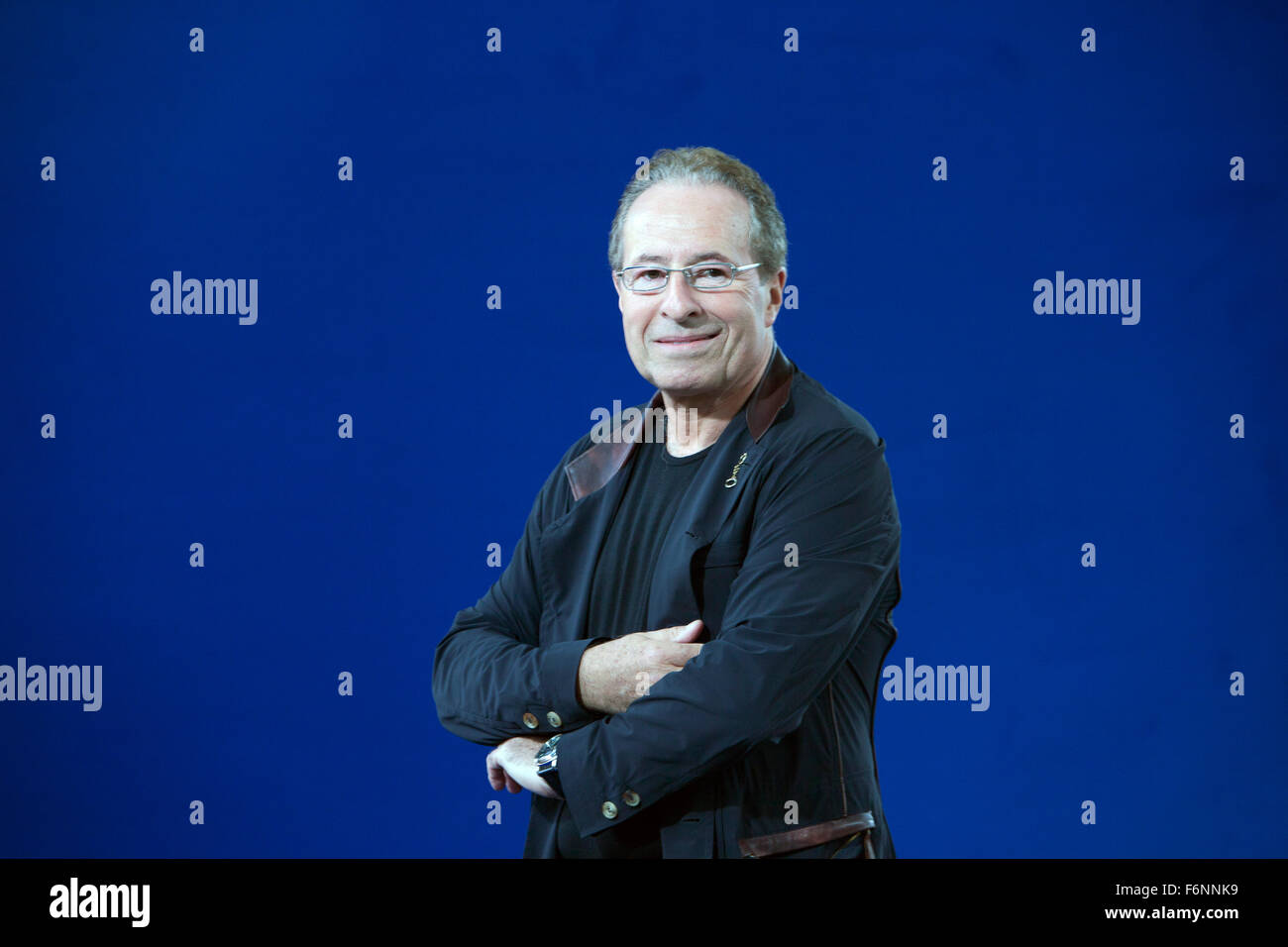 Edinburgh International Book Festival 2013 portrait of Peter James at ...