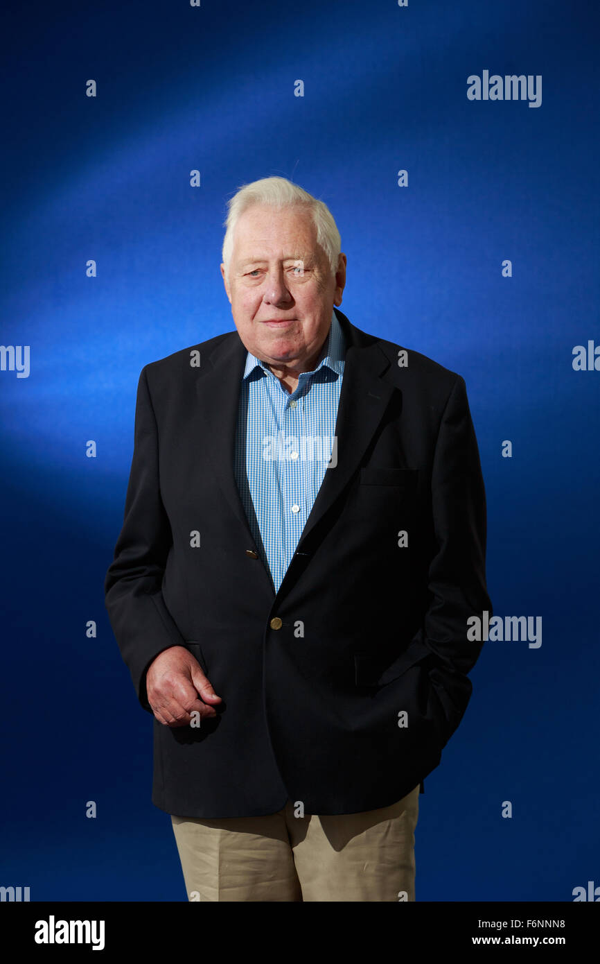 Edinburgh International Book Festival 2013 portrait of Roy Hattersley ...