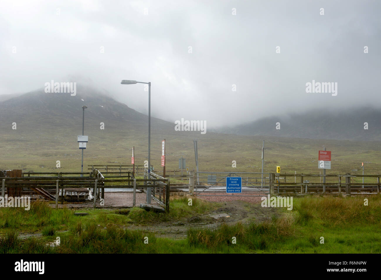 Corrour Station, the UKs most remote railway station Stock Photo - Alamy