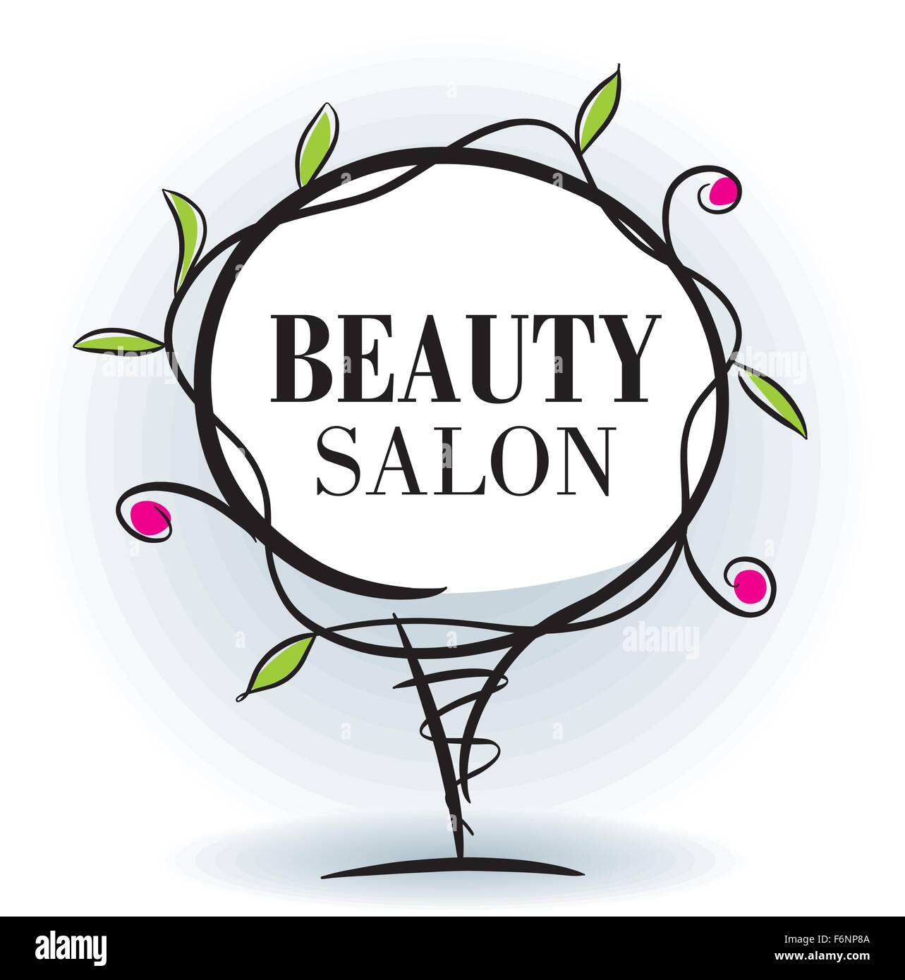 logo beauty salon Stock Vector Image & Art - Alamy