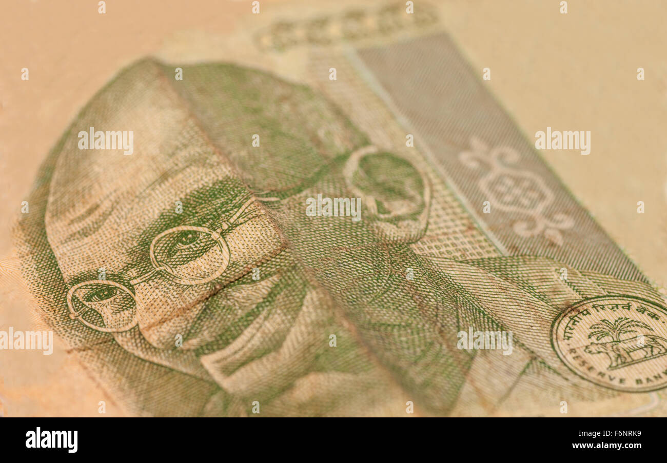 Indian Currency Rupee Notes Stock Photo - Alamy