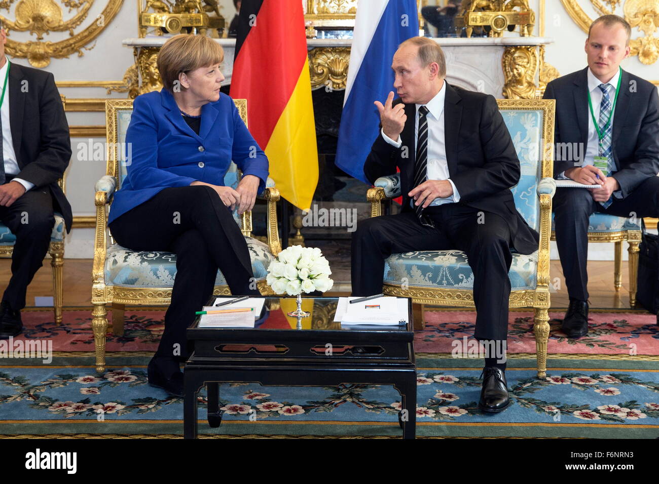 FILE - An archive picture dated 02 Oktober 2015 shows German Chancellor ...