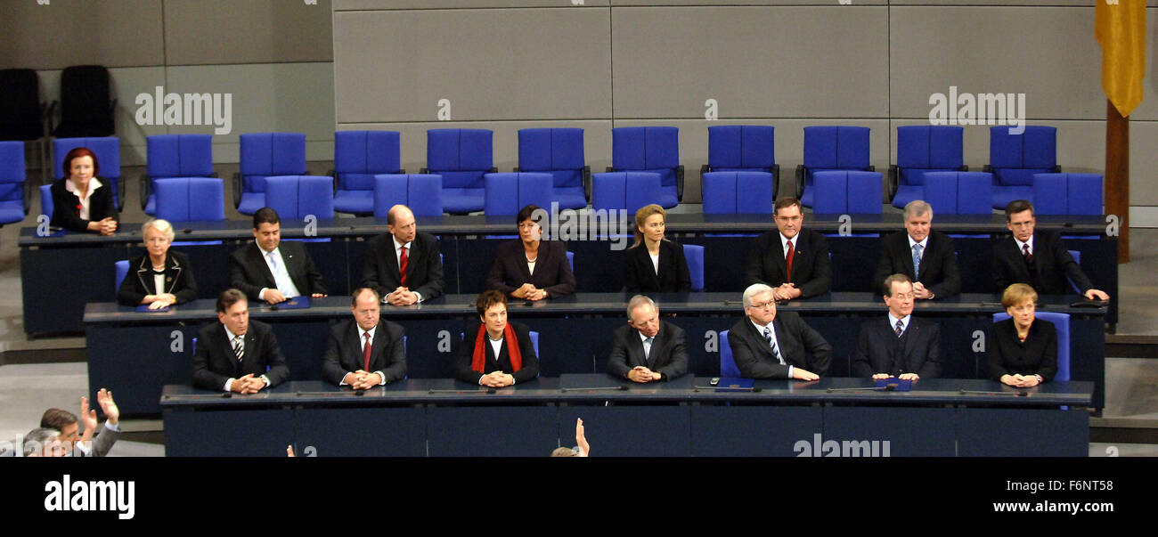 FILE - An archive picture dated 22 November 2005 shows the then ...