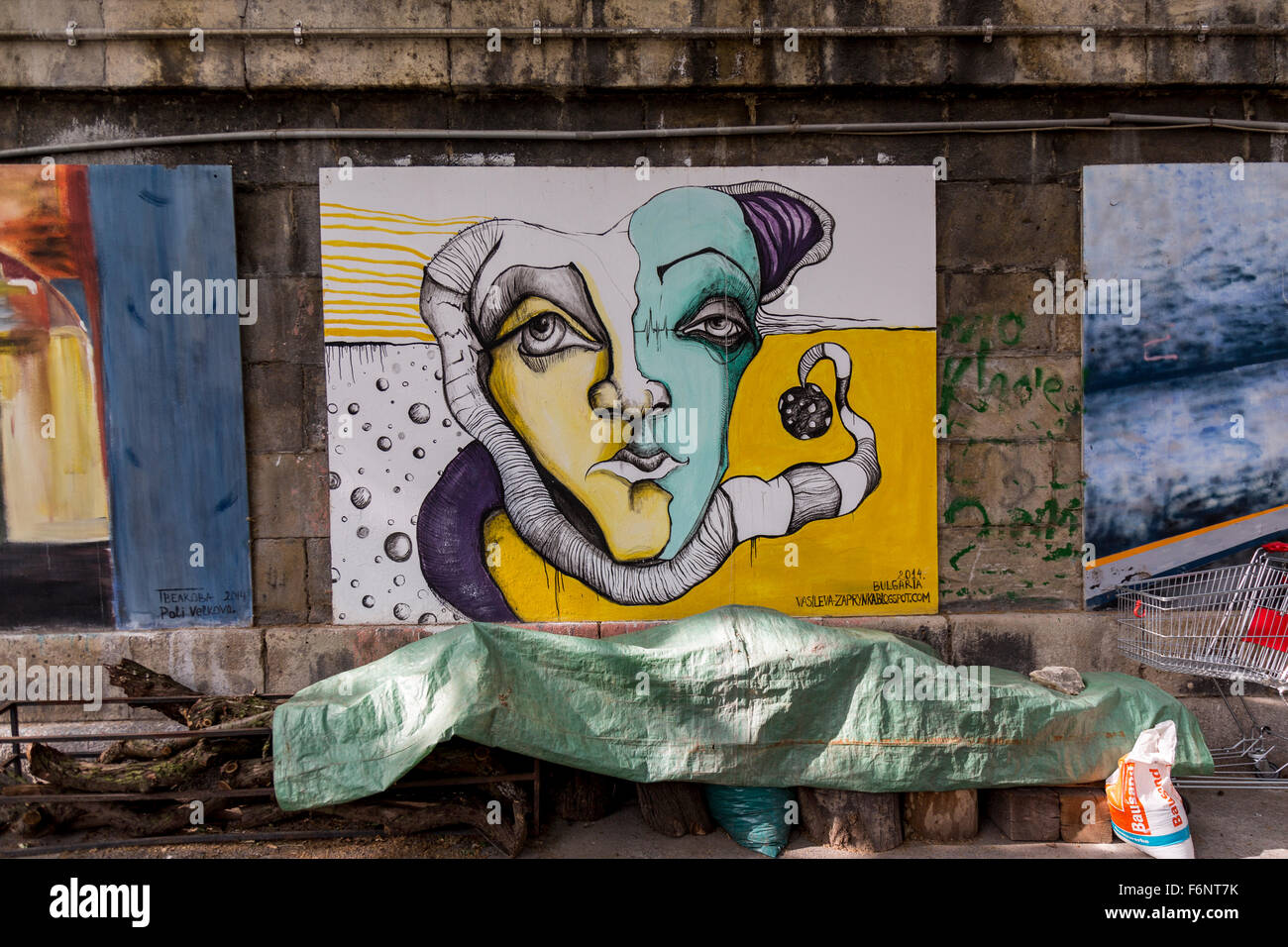 Graffiti in vienna hi-res stock photography and images - Alamy