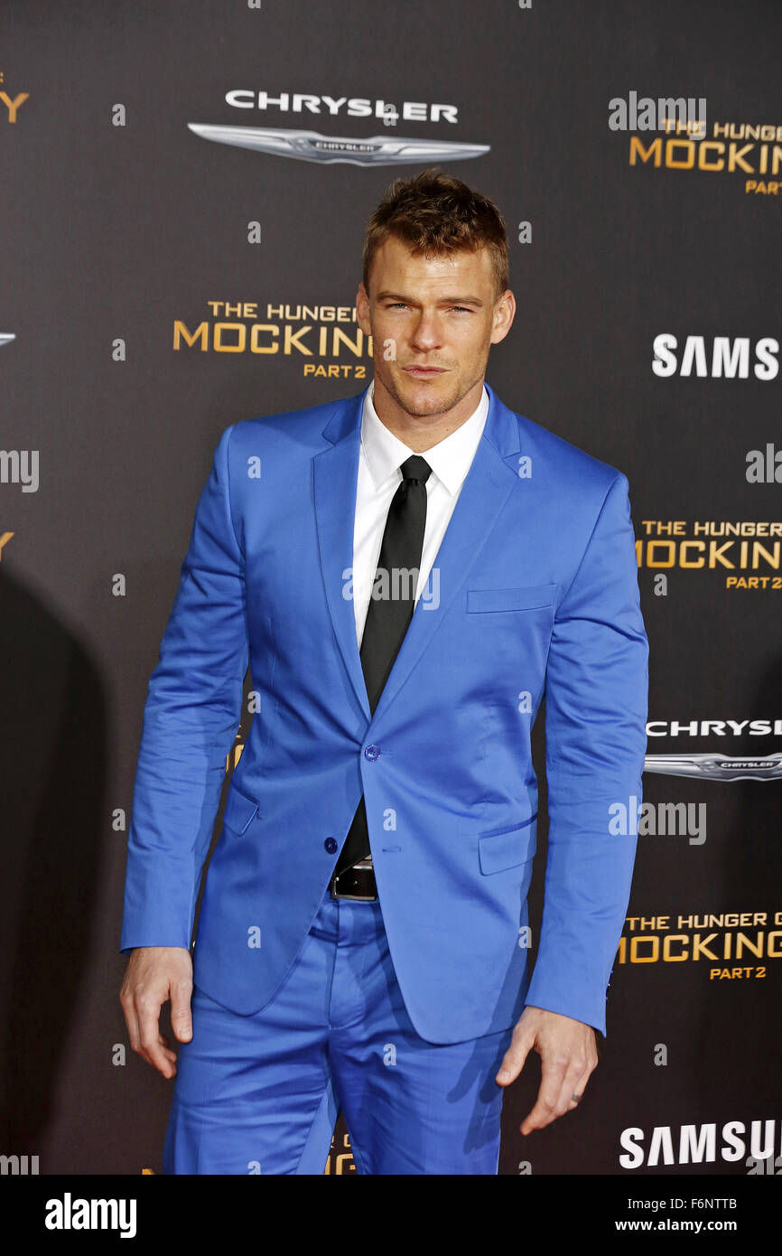 Alan ritchson the hunger games hi-res stock photography and images - Alamy
