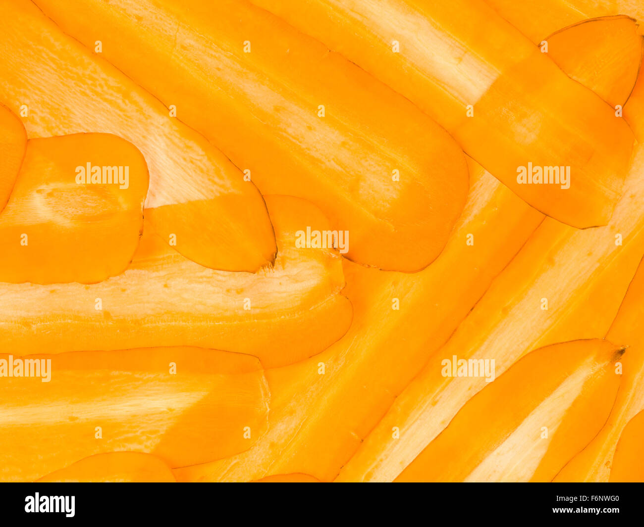 longitudinal slices of carrot pattern Stock Photo - Alamy