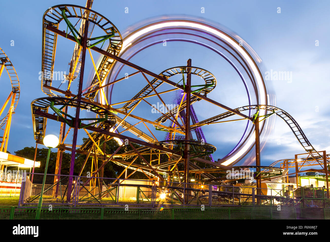 Prater Fair Ground Stock Photo - Alamy