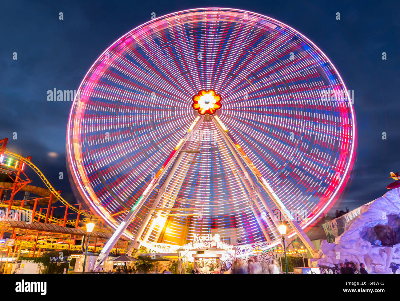 Colorful Ferris Wheel Stock Photo - Alamy