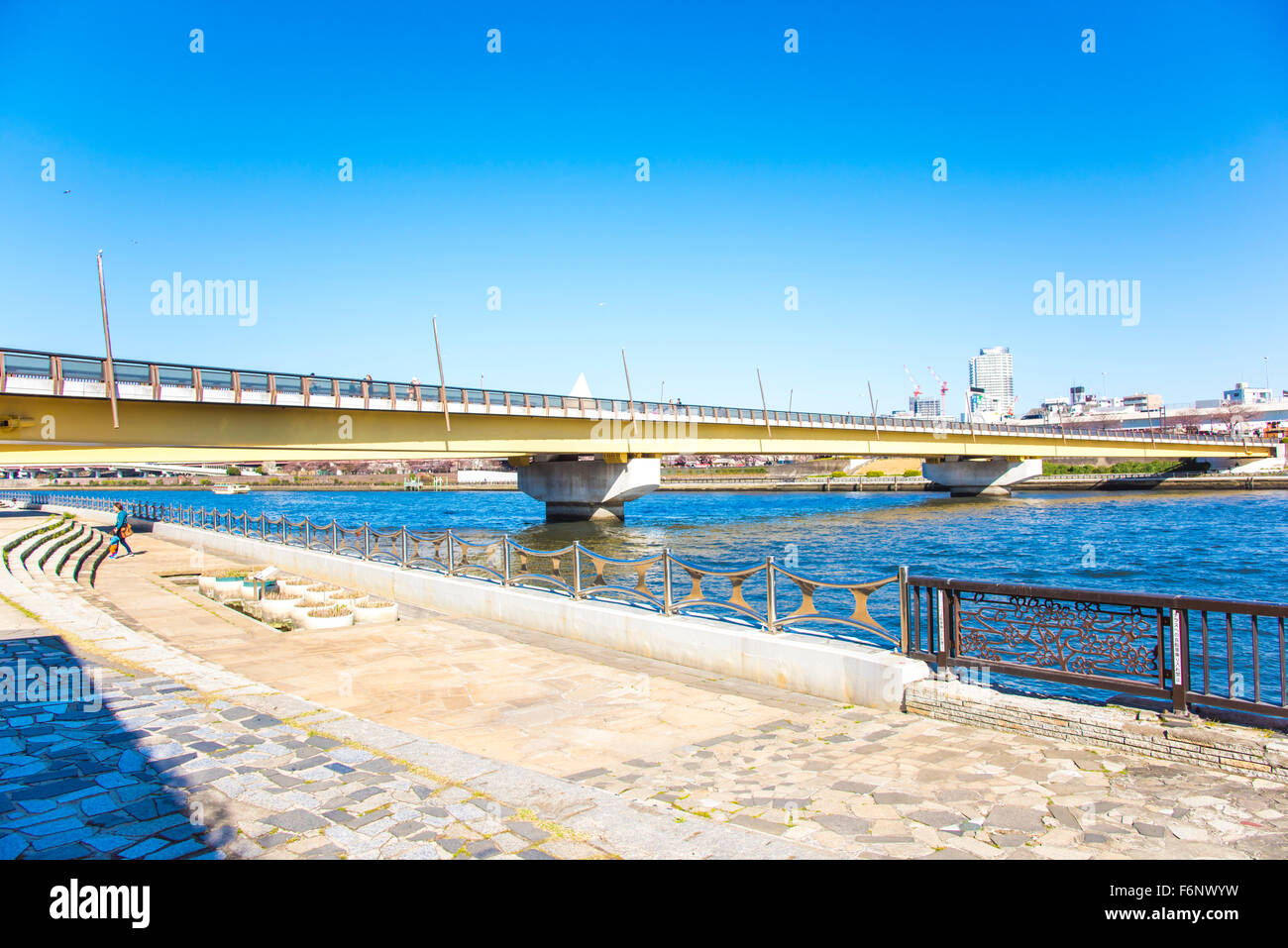 Sakurabashi Bridge ,Sumida River,Tokyo,Japan Stock Photo - Alamy