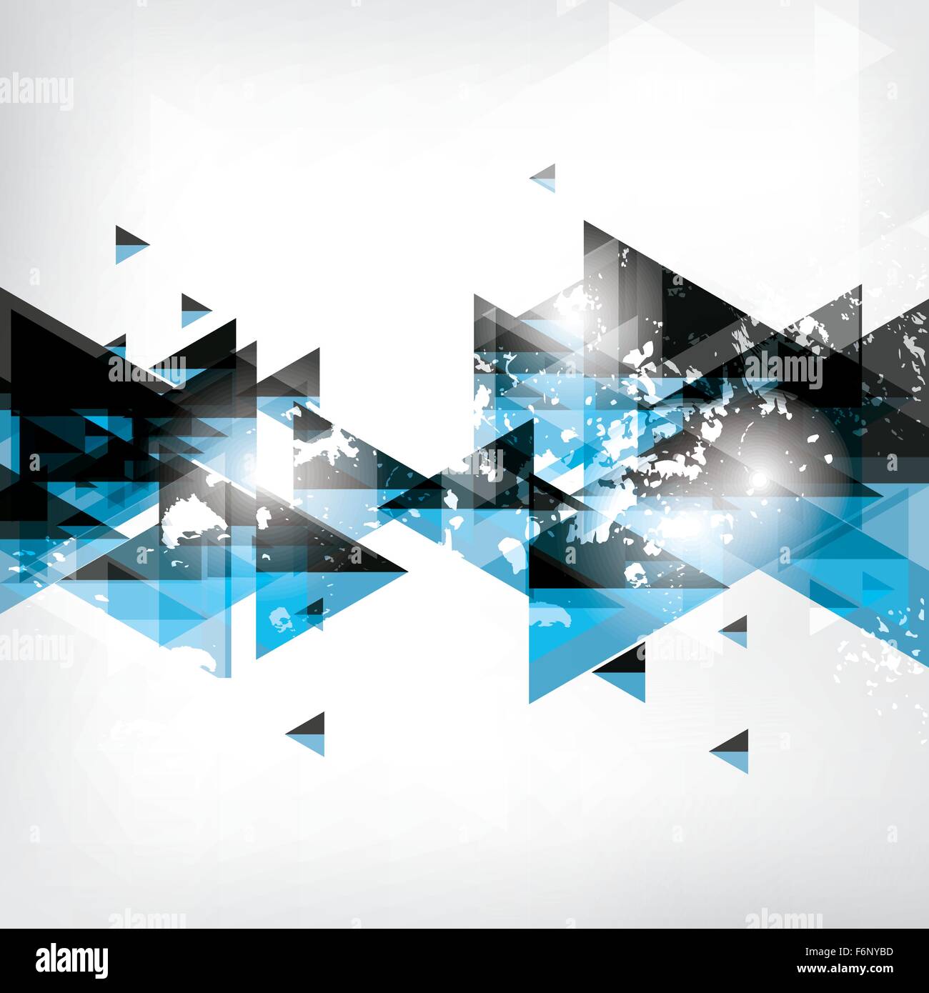 Abstract blue geometric background Stock Vector Image & Art - Alamy