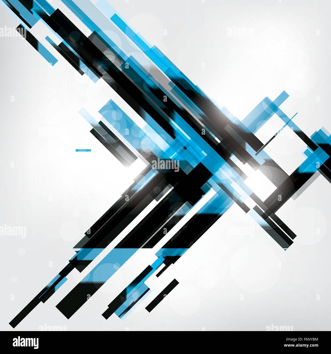 Abstract blue geometric background Stock Vector Image & Art - Alamy