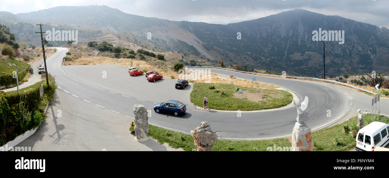 Crete road hi-res stock photography and images - Alamy