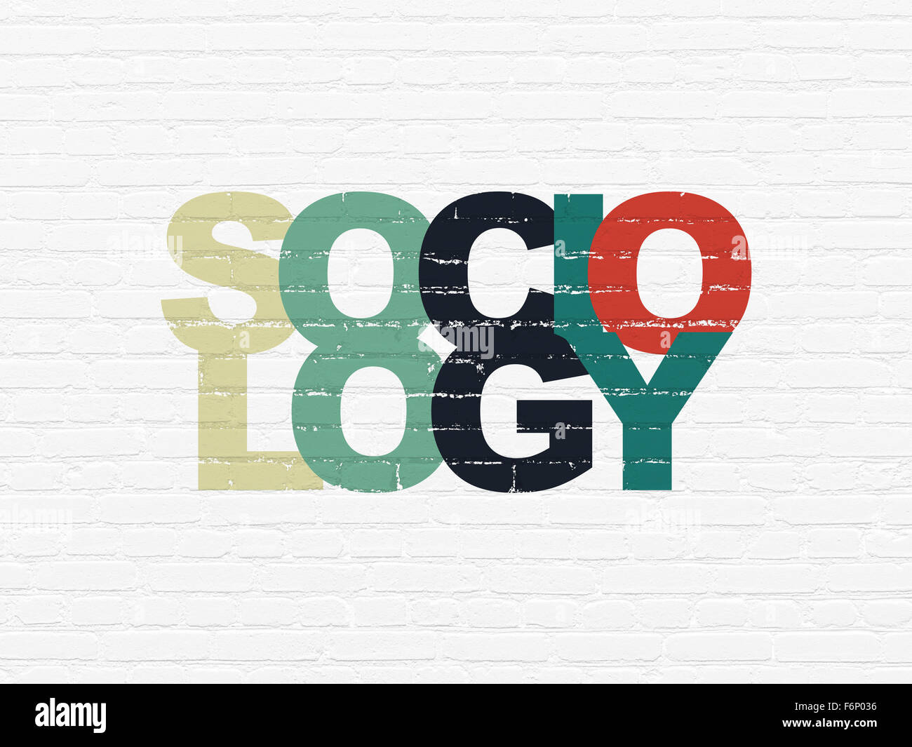 Education concept: Sociology on wall background Stock Photo - Alamy