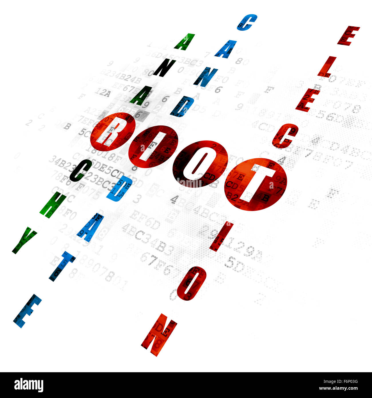 Political concept riot in Cut Out Stock Images & Pictures - Alamy