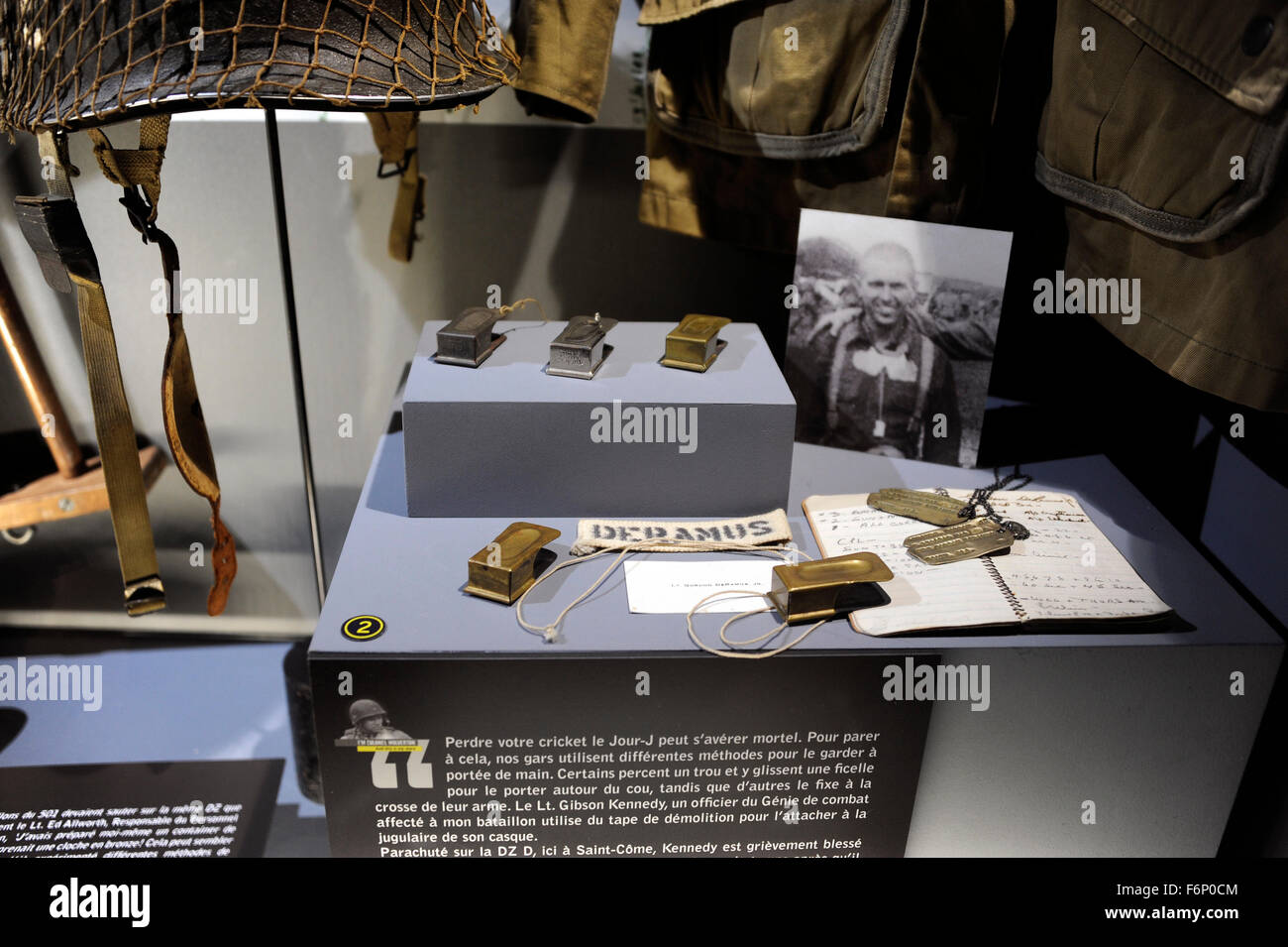 D Day Experience,the famous Cricket,paratrooper museum,Saint-Come-du ...