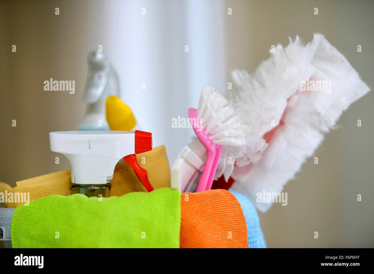 Symbolic image cleaning Stock Photo - Alamy