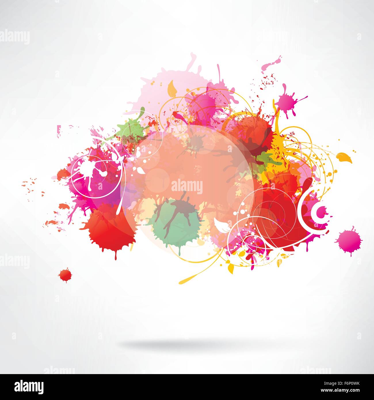 Abstract background with splash Stock Vector Image & Art - Alamy