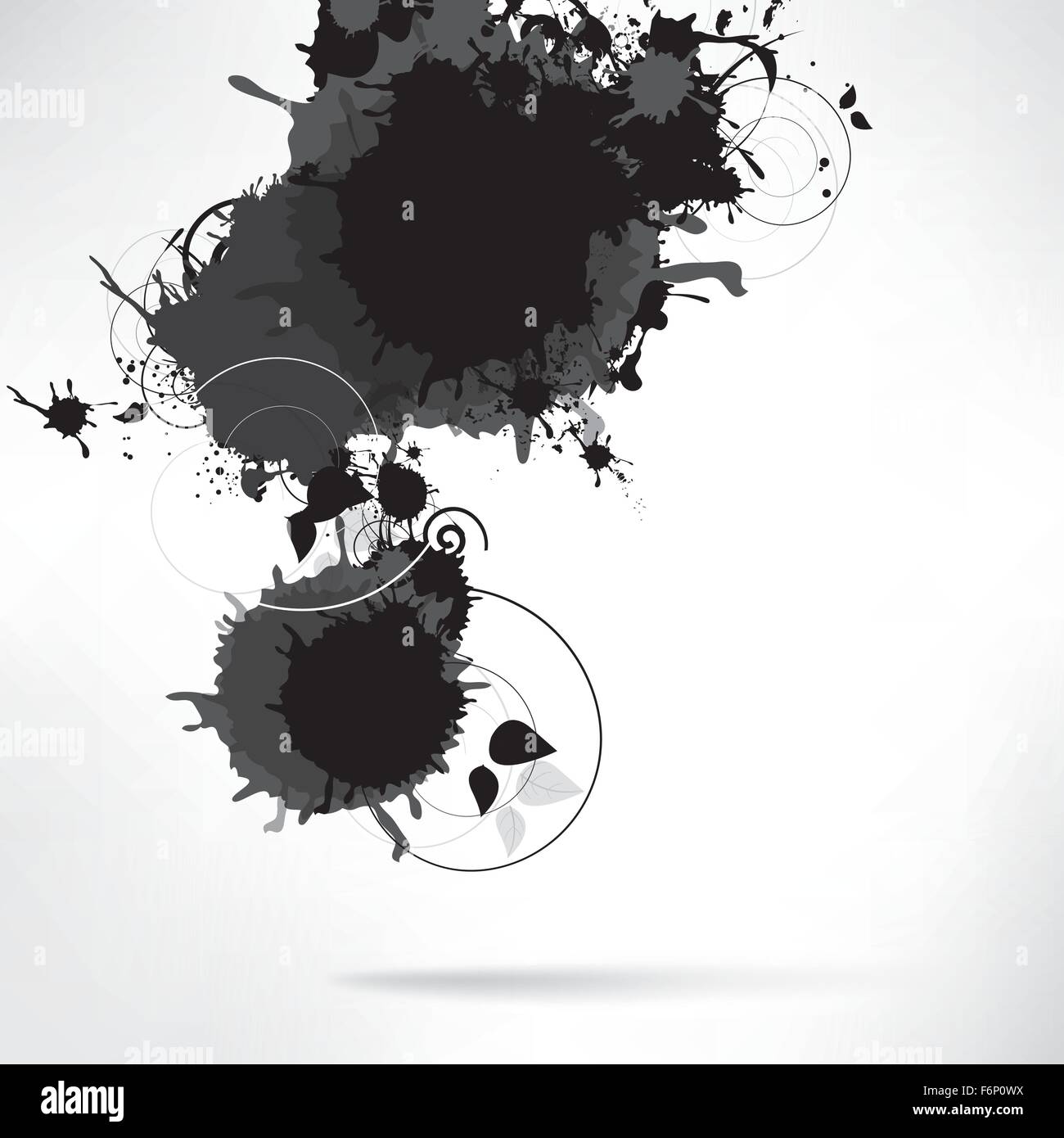 Abstract background with splash Stock Vector Image & Art - Alamy