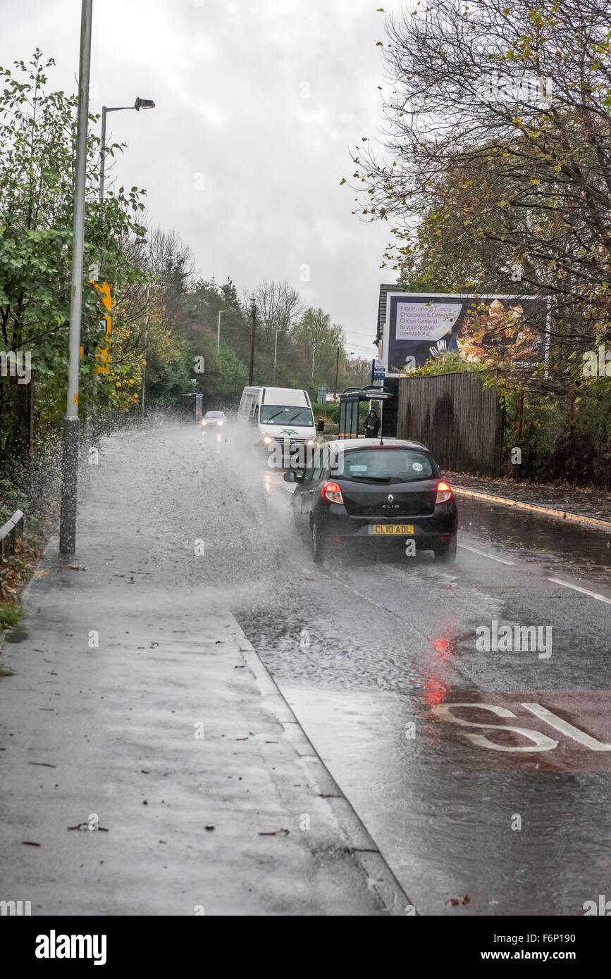 Wolverhampton, West Midlands, UK. November 18th, 2015. UK Weather ...