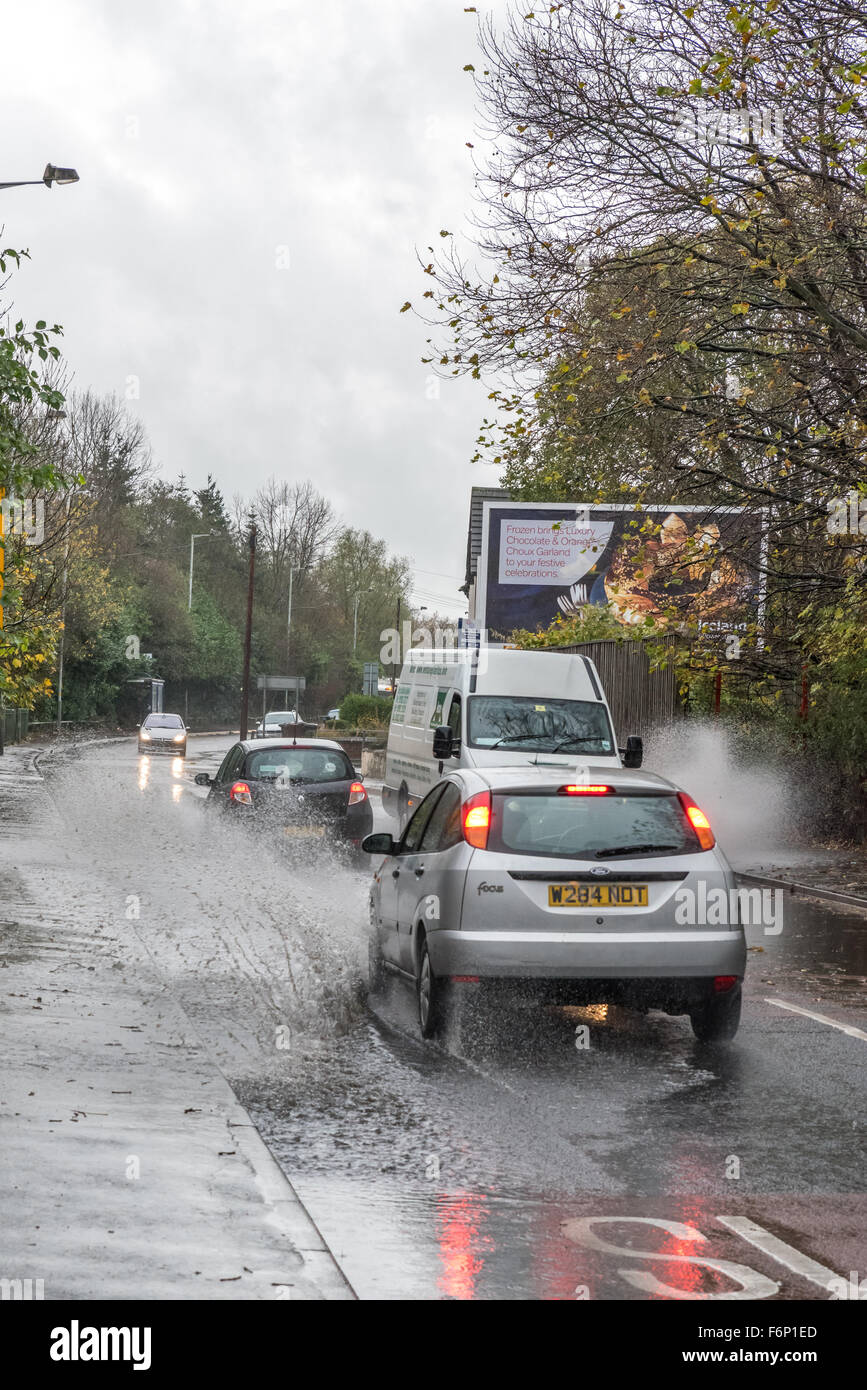 Wolverhampton, West Midlands, UK. November 18th, 2015. UK Weather ...