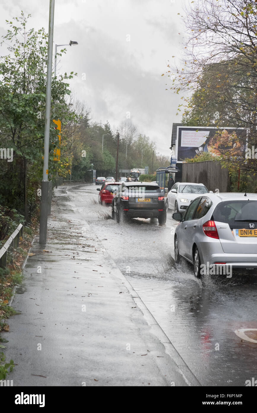Wolverhampton, West Midlands, UK. November 18th, 2015. UK Weather ...